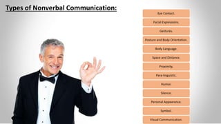 Non verbal business communication project | PPT