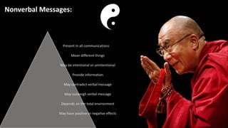 Non verbal business communication project | PPT