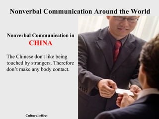Non verbal communicatio | PPT