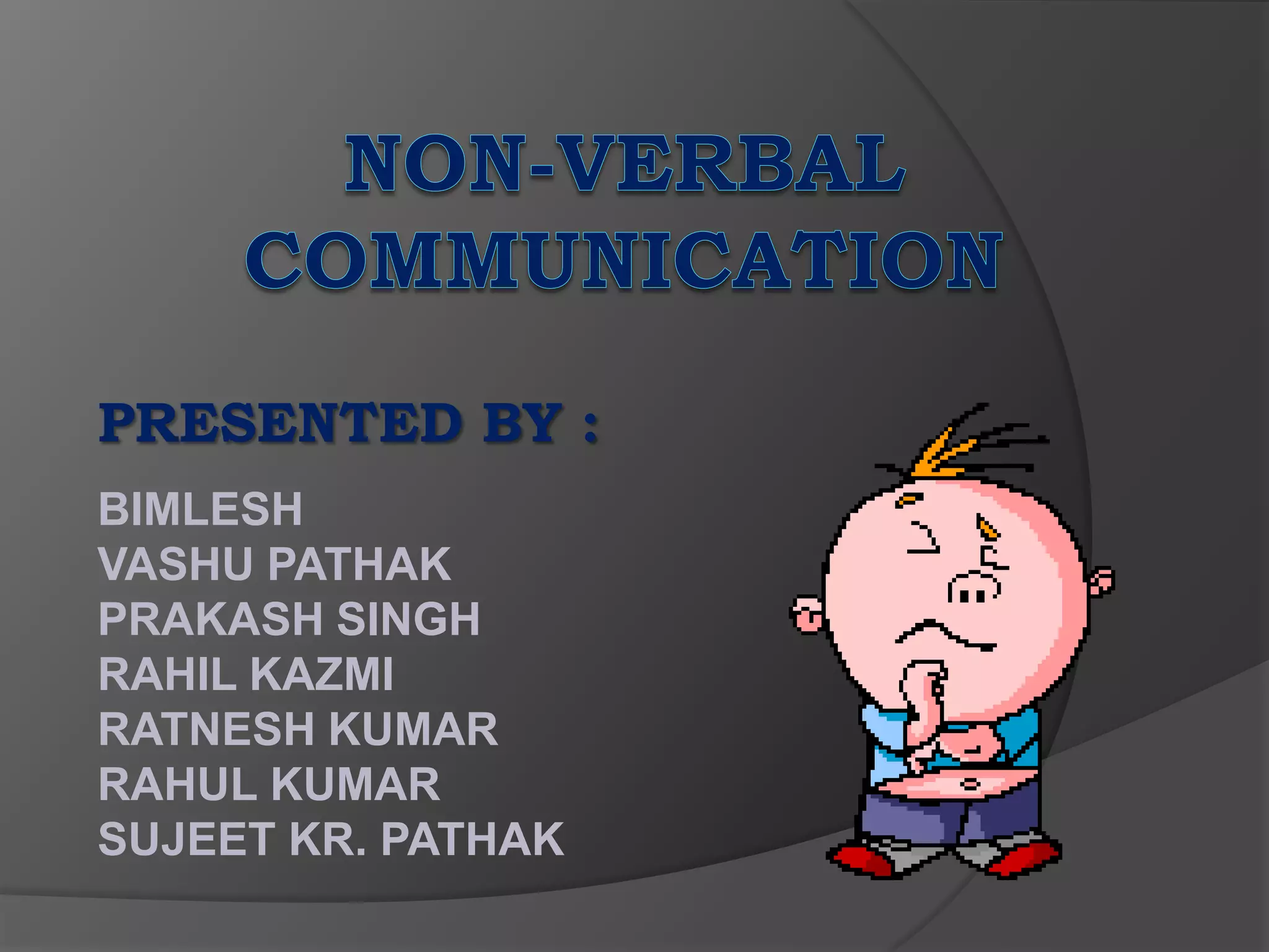 Non Verbal Communication | PPT