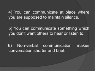 Non Verbal Communication | PPTX