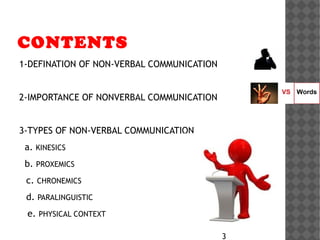 Nonverbal Communication In Business