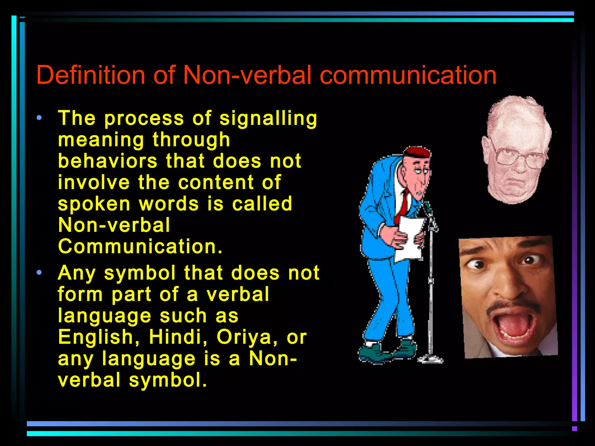 Seminar On Non verbal communication | PPT