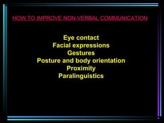 Seminar On Non verbal communication | PPT