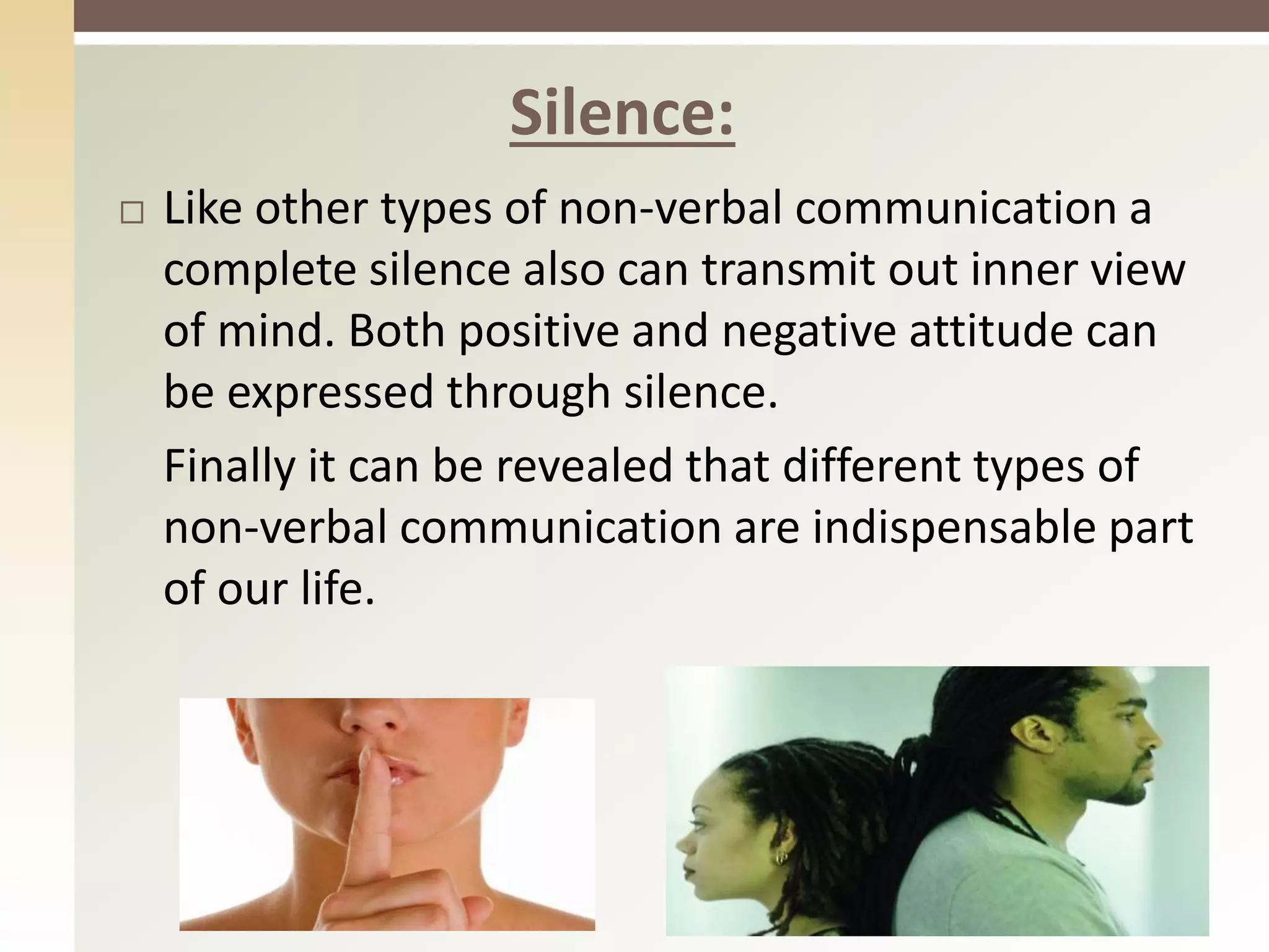 Non-verbal communication | PPTX