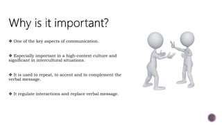 Non verbal communication | PPTX