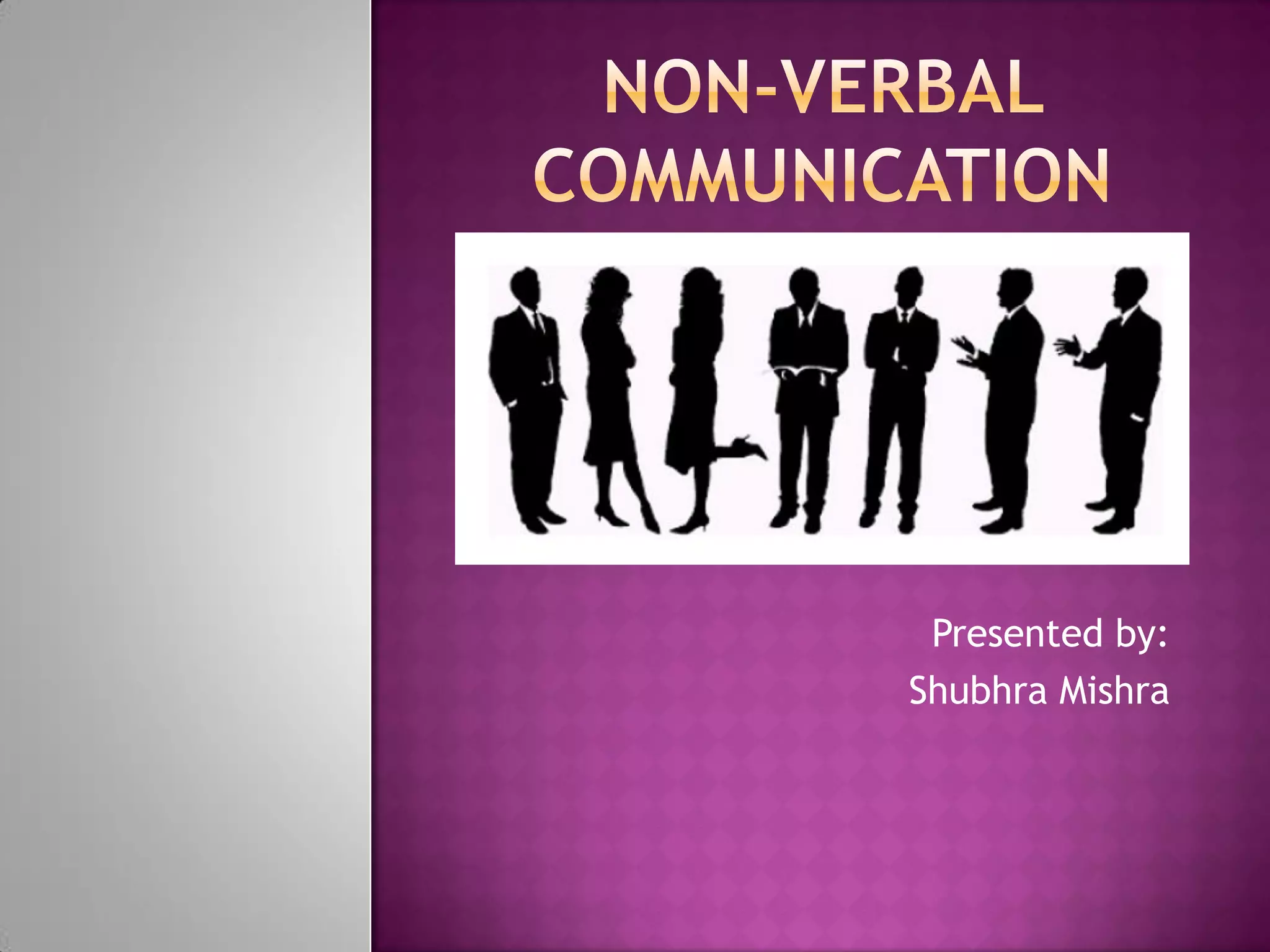 Non verbal communication | PDF