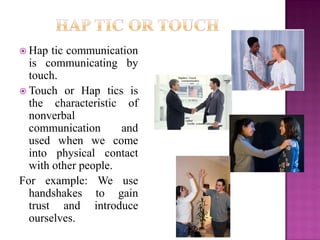 Non Verbal Communication Touch