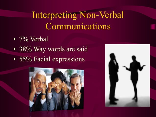 Non verbal communication | PPT