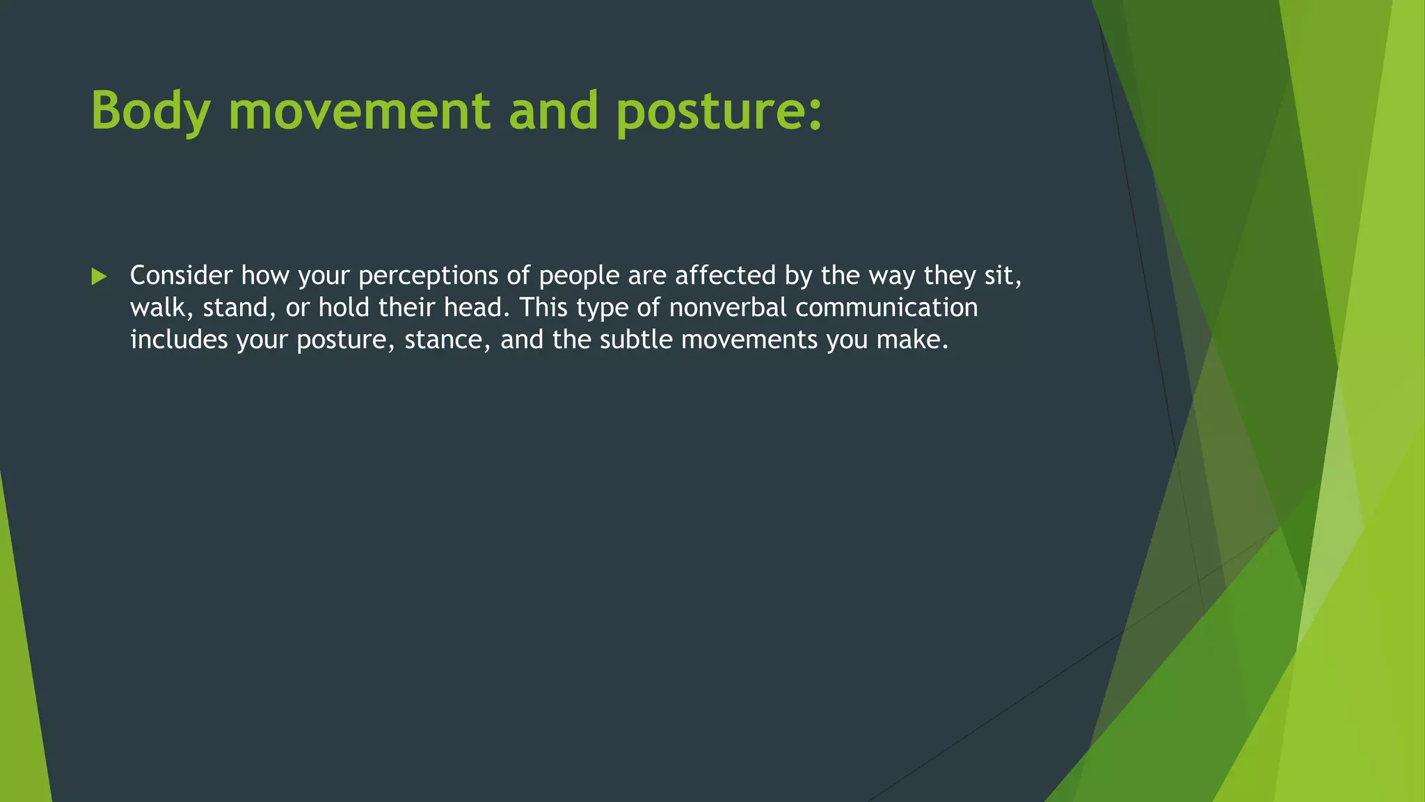 Non-verbal Communication - KINESICS | PPTX