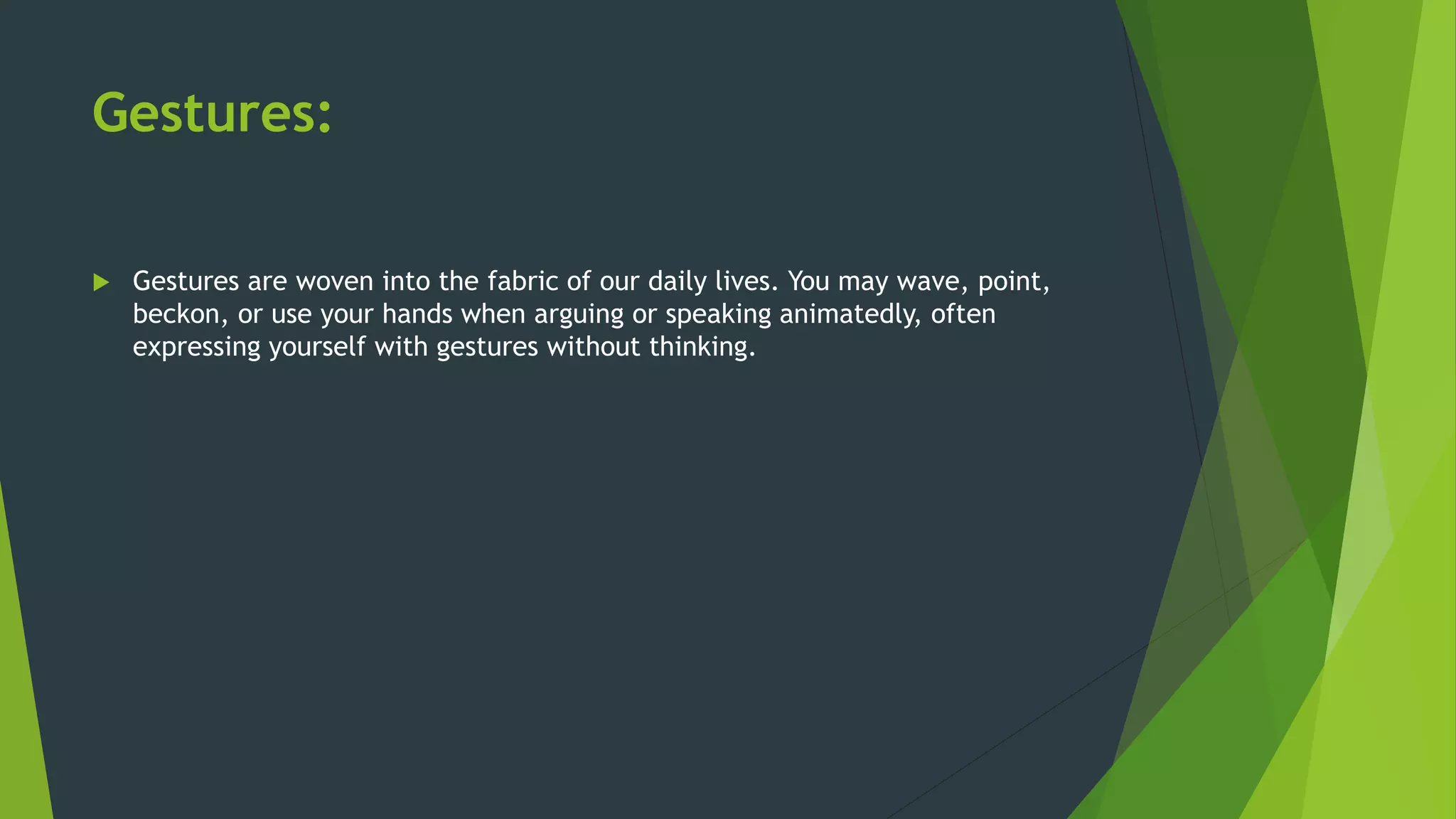 Non-verbal Communication - KINESICS | PPTX