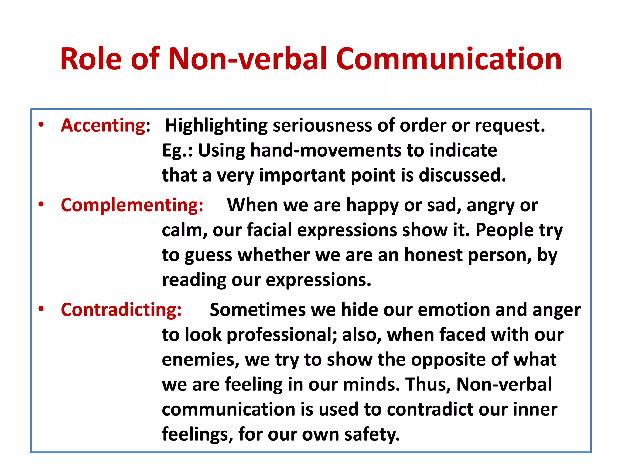 Non verbal communication for lawyers | PPTX