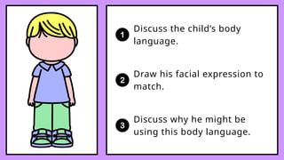 Non-Verbal Communication SEL Presentation Colorful Lined Illustrative ...