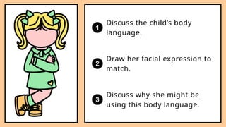 Non-Verbal Communication SEL Presentation Colorful Lined Illustrative ...