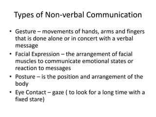 Non verbal communicationslides | PPTX
