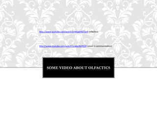 Non verbal message within intercultural communication(olfactics) | PPTX