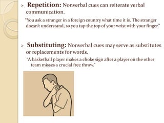 Non verbal ppt | PPT