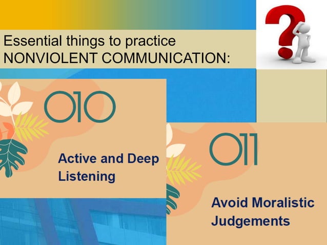 Non-violent Communication.pdf | Parenting Babies and Toddlers | Parenting