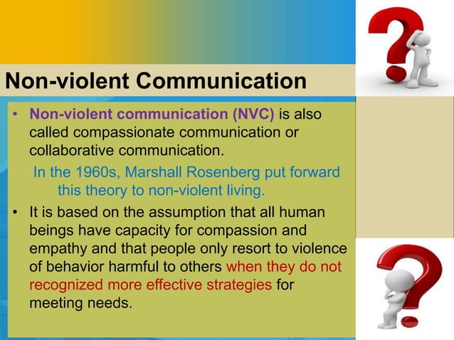Non-violent Communication.pdf | Parenting Babies and Toddlers | Parenting