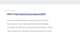 Non-Voice Process Means in BPO 2025 – Complete Guide.pptx