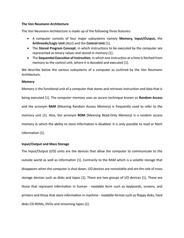 Non-Von Neumann Architectures | PDF
