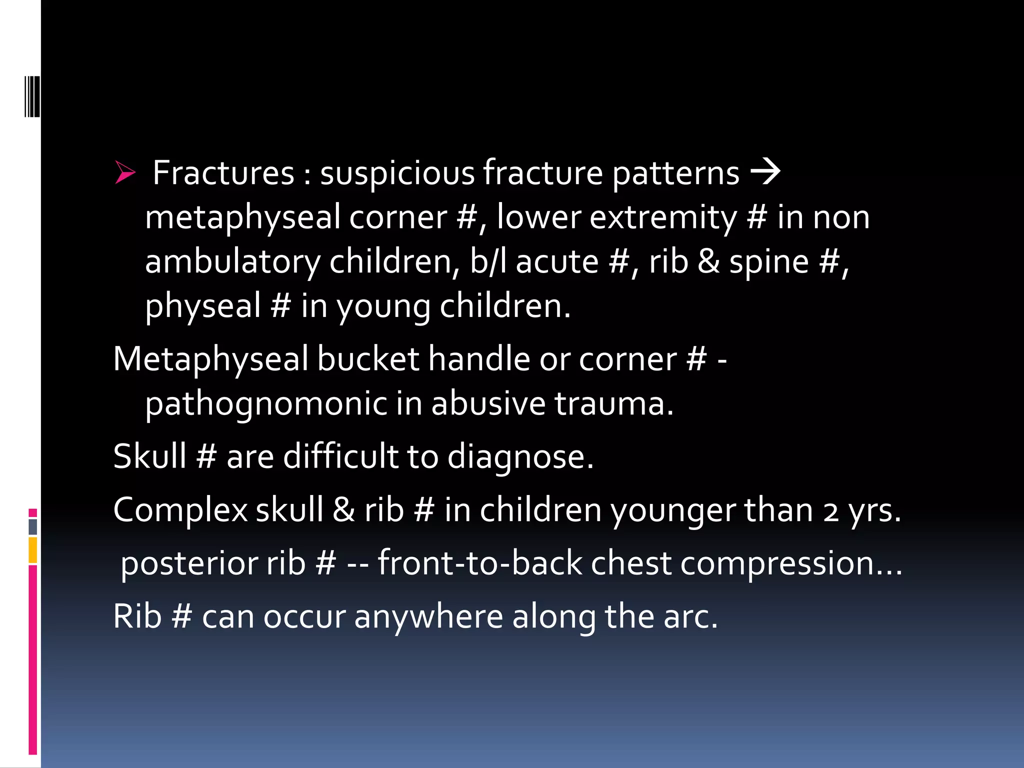 Non accidental injuries | PPTX