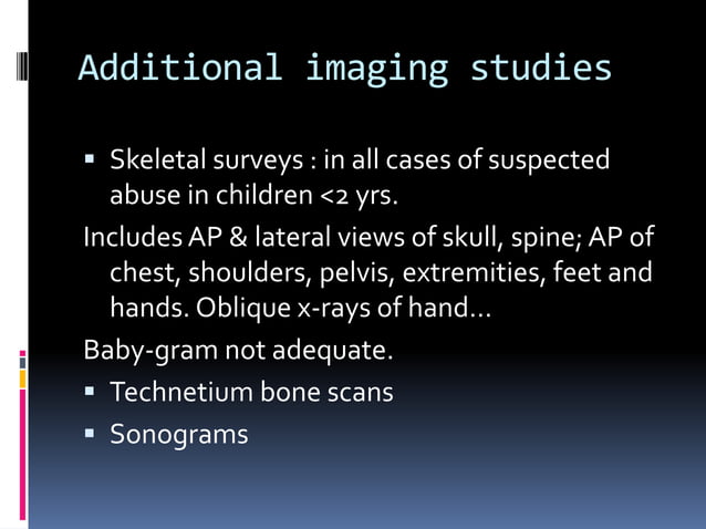 Non accidental injuries | PPTX