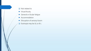 Non- Accommodative Convergent Squint | PPTX