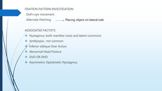 Non- Accommodative Convergent Squint | PPTX