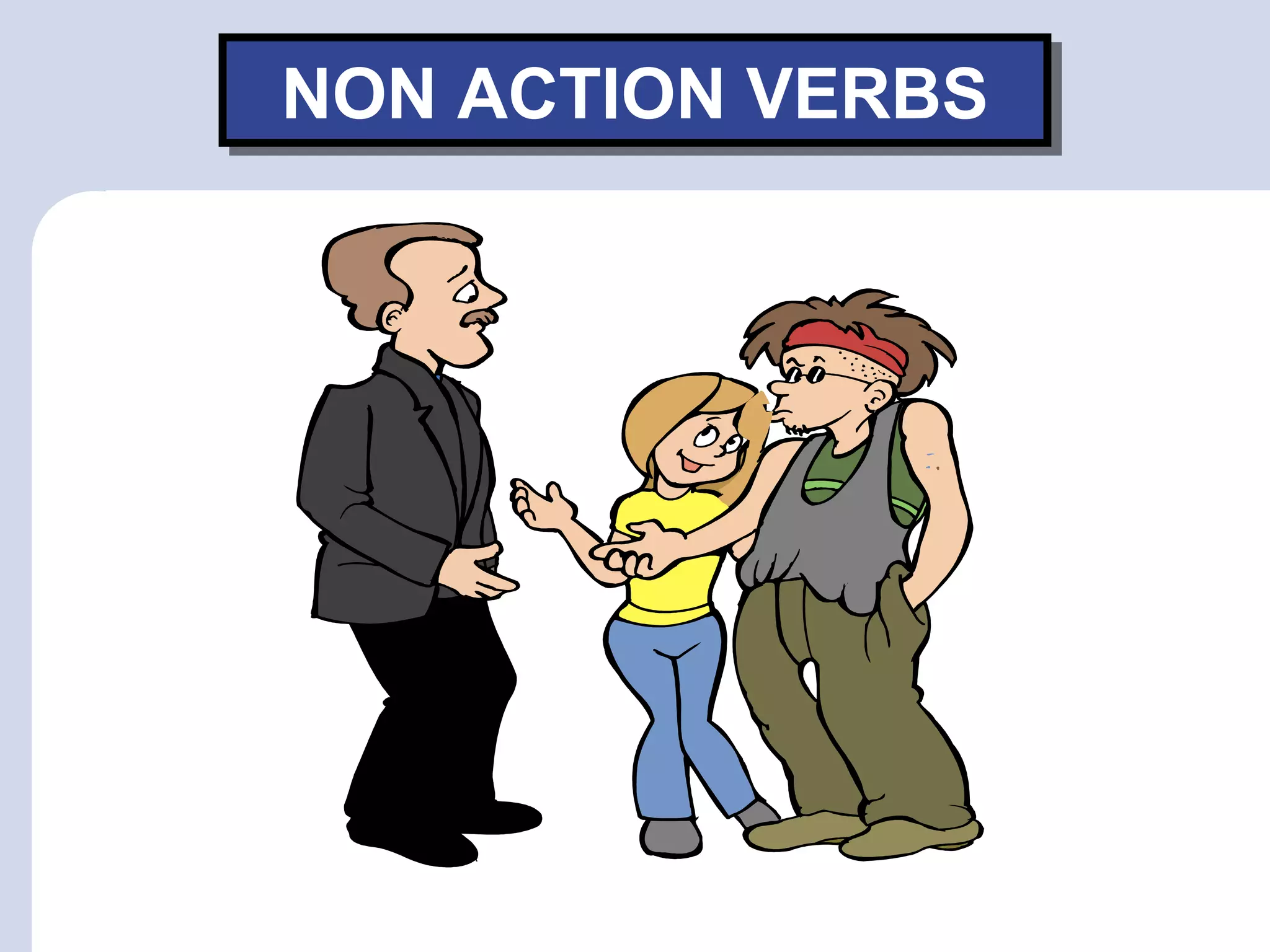 Non-action verbs | PPS