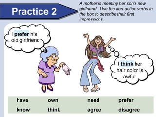 Non action verbs | PPT