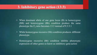 Non additive gene action | PPTX