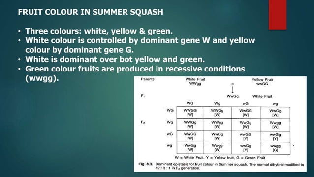 Non additive gene action | PPTX