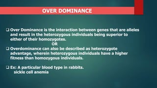 Non additive gene action | PPTX