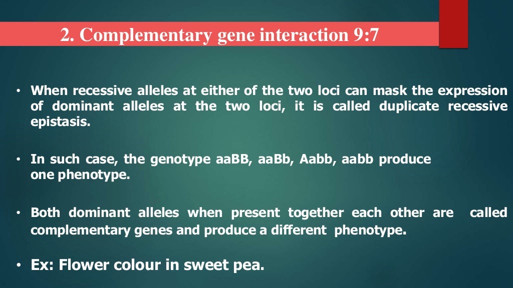 non-additive-gene-action