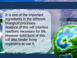 The Habitable Earth - Earth Properties Presentation | PPTX