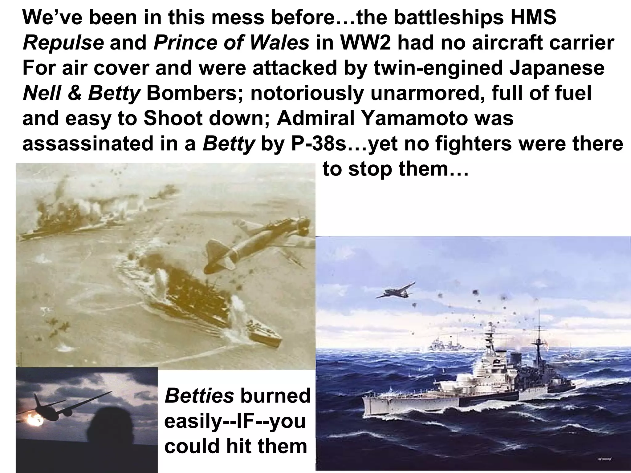 Non-Aircraft Carrier Seaplane Defense of Surface Ships v5.0 | PPT