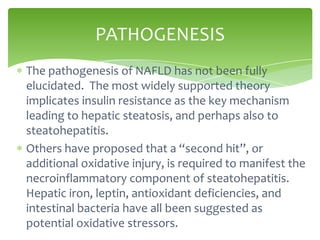 Nonalcoholic fatty liver disease | PPTX