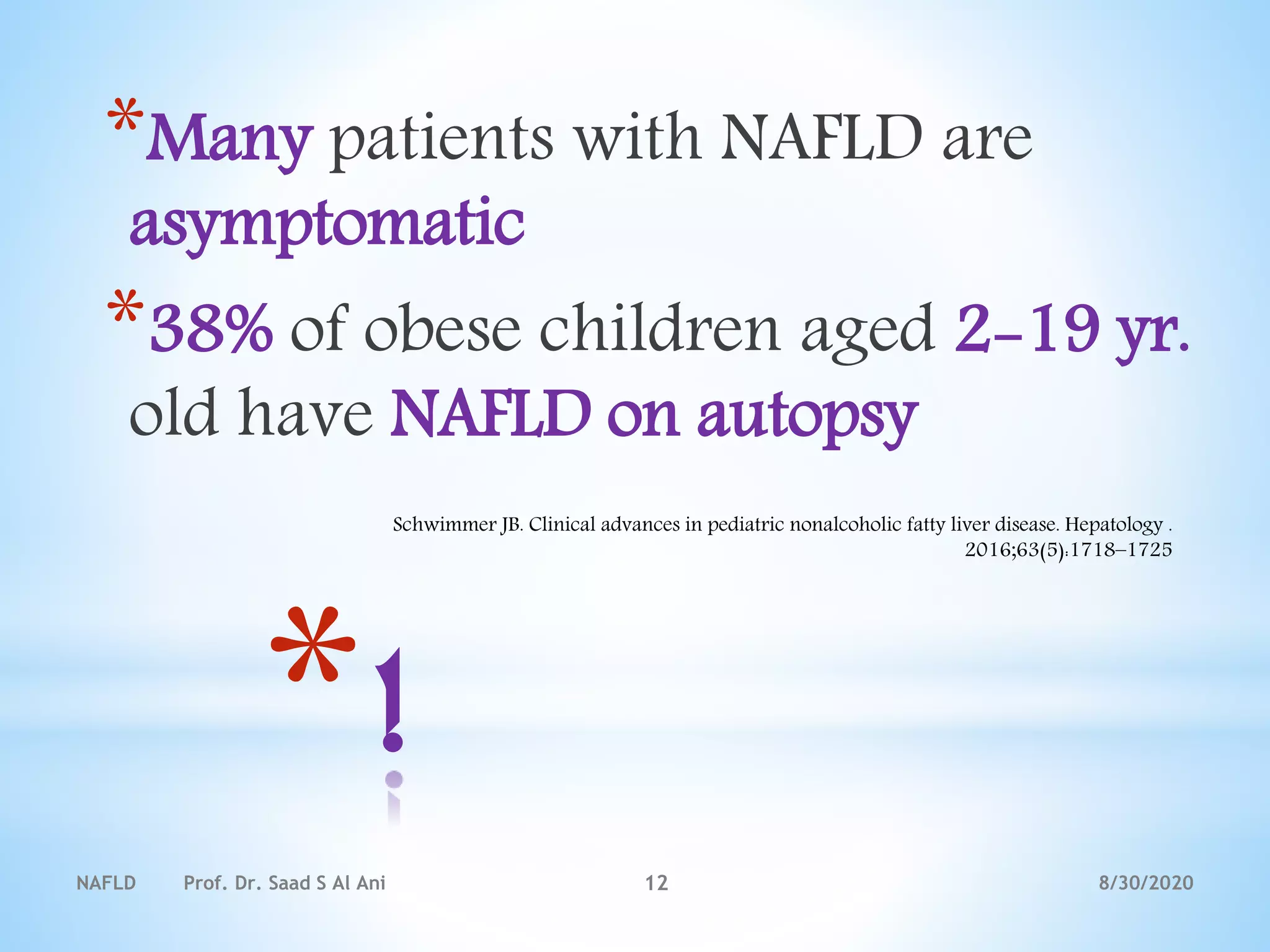 Nonalcoholic fatty liver disease NAFLD in children | PPTX