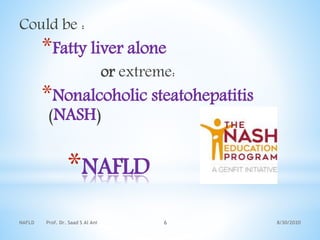 Nonalcoholic fatty liver disease NAFLD in children | PPTX