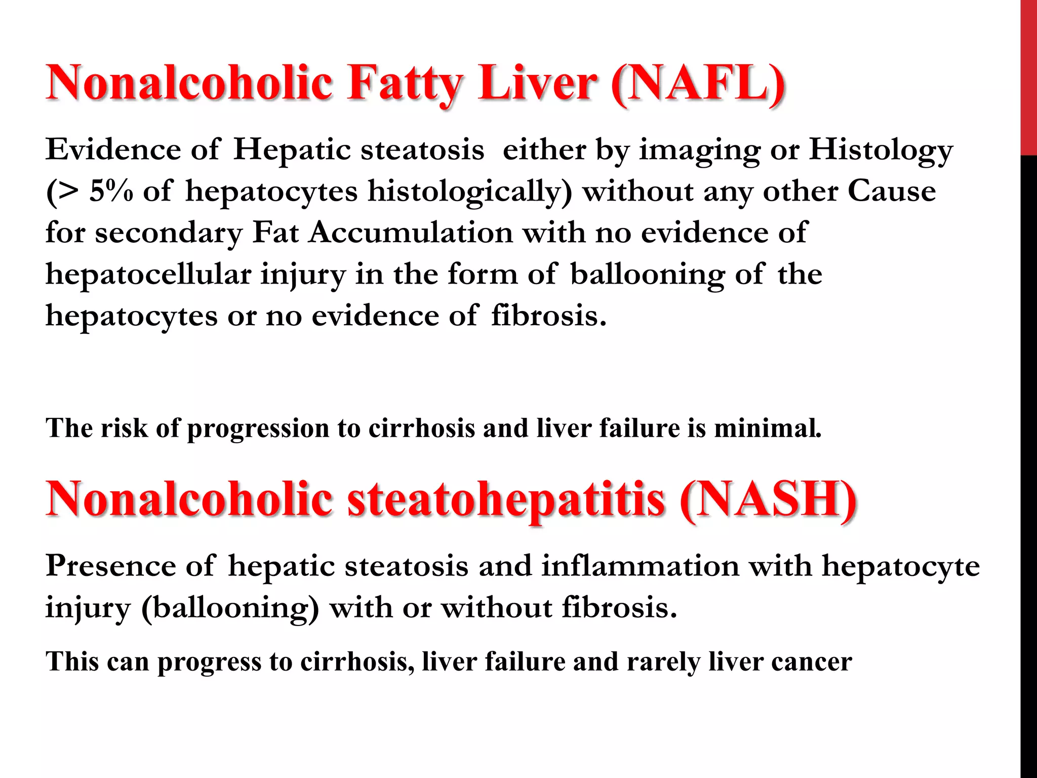 Non-Alcoholic Fatty Liver Disease (NAFLD) | PPTX