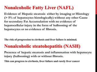 Non-Alcoholic Fatty Liver Disease (NAFLD) | PPTX