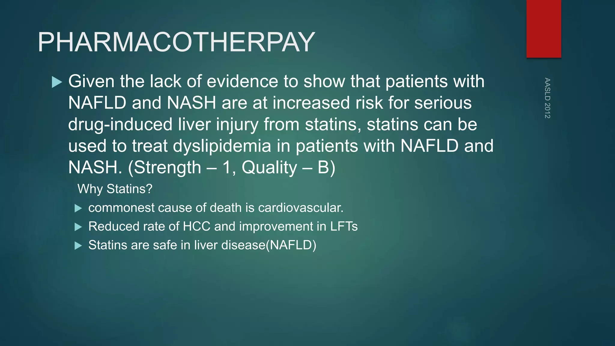 Non alcoholic fatty liver disease(NAFLD) | PPTX