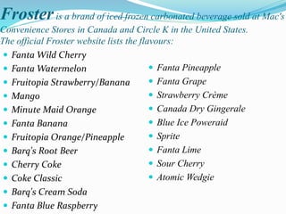 Non alcoholic beverages | PPTX