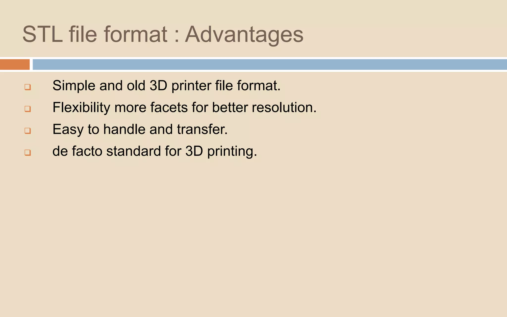 Additive manufacturing file formats or 3D file formats | PPT