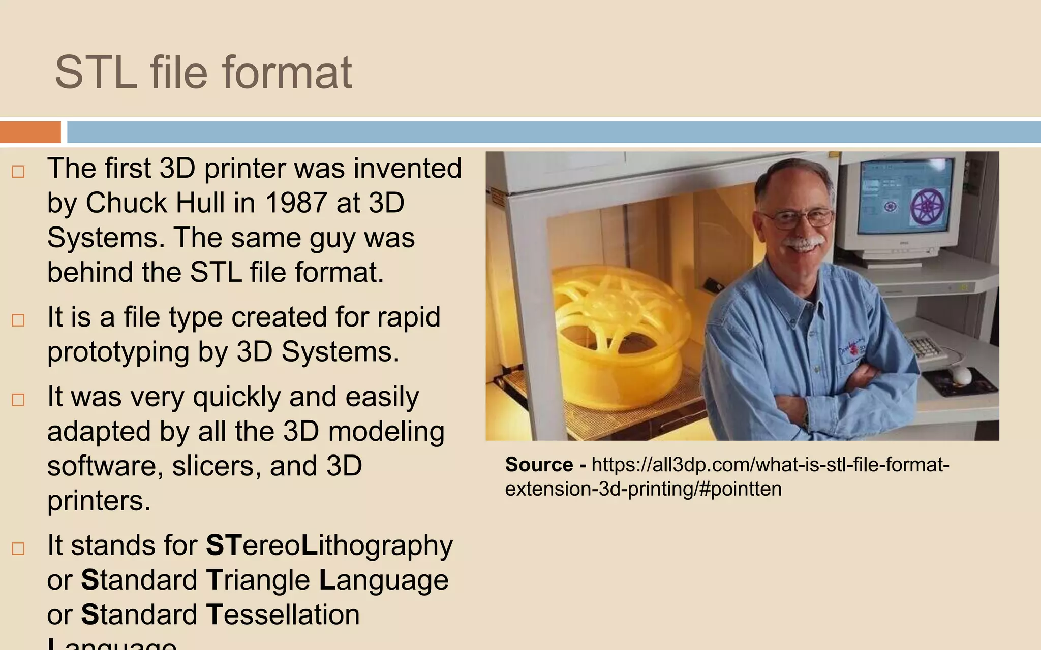 Additive manufacturing file formats or 3D file formats | PPT