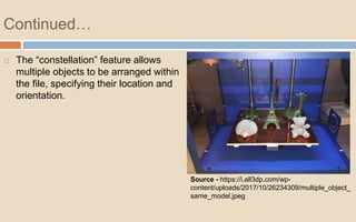 Additive manufacturing file formats or 3D file formats | PPT