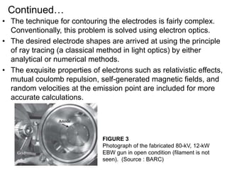 Electron beams for macro and microwelding applications | PPT