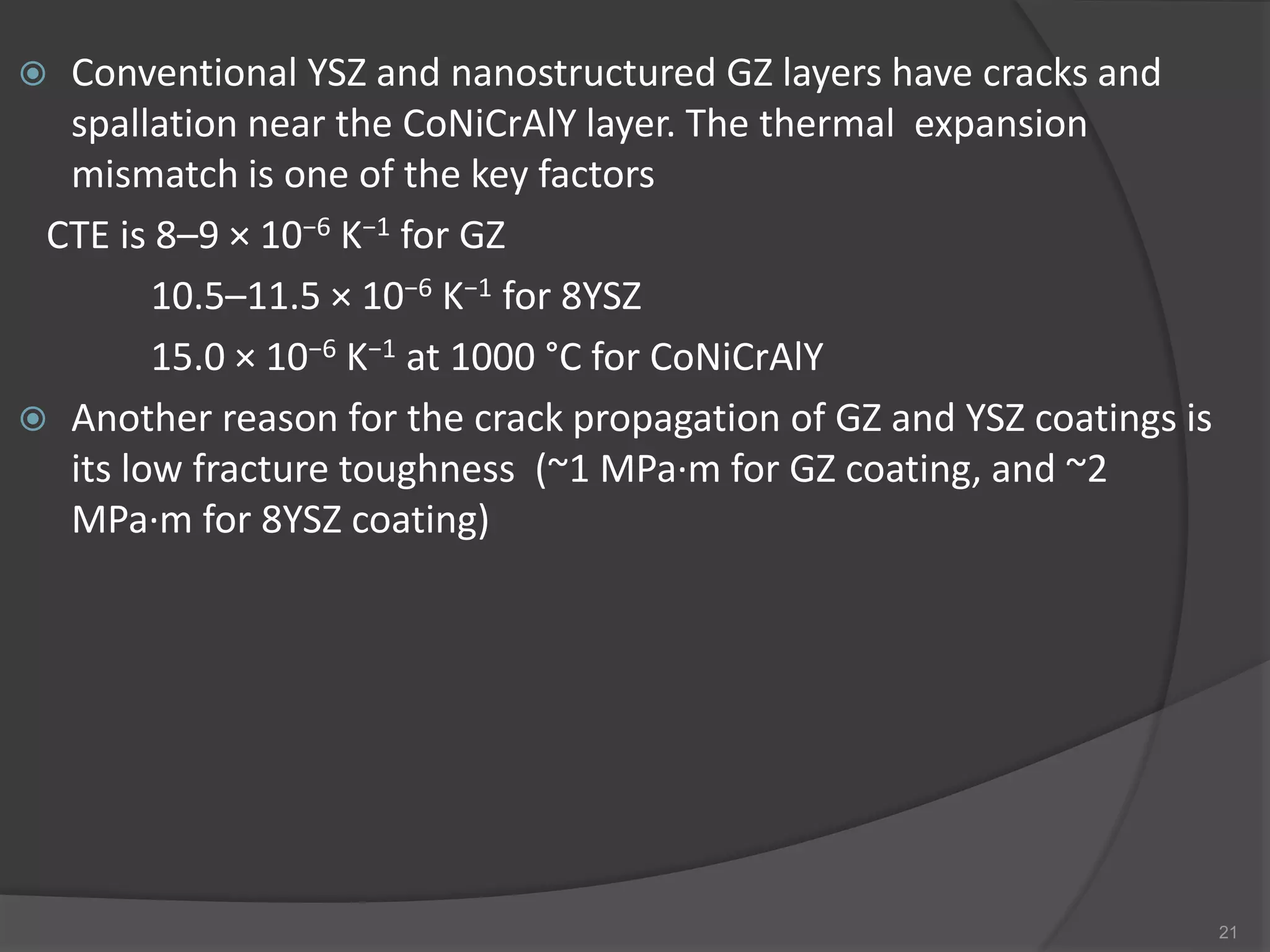 Thermal barrier coatings (tbc) | PPTX | Chemistry | Science