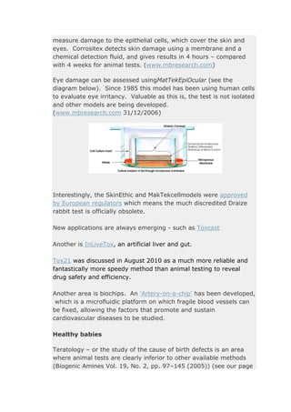 Non animal technology the future is amazing, and animal-free. # ...